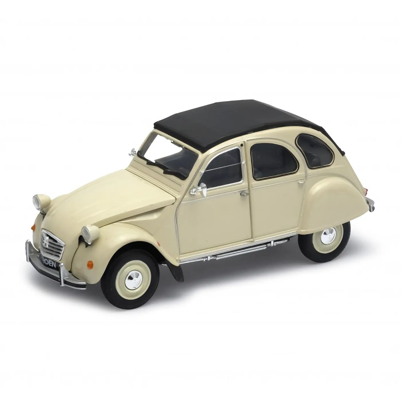 Citroën 2CV - Beige - 1982 - Welly - 1:24