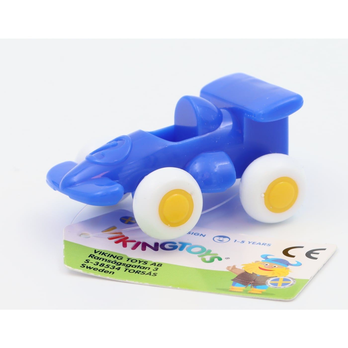 Miniknubbis - Formel 1-bil - Viking Toys - Blå