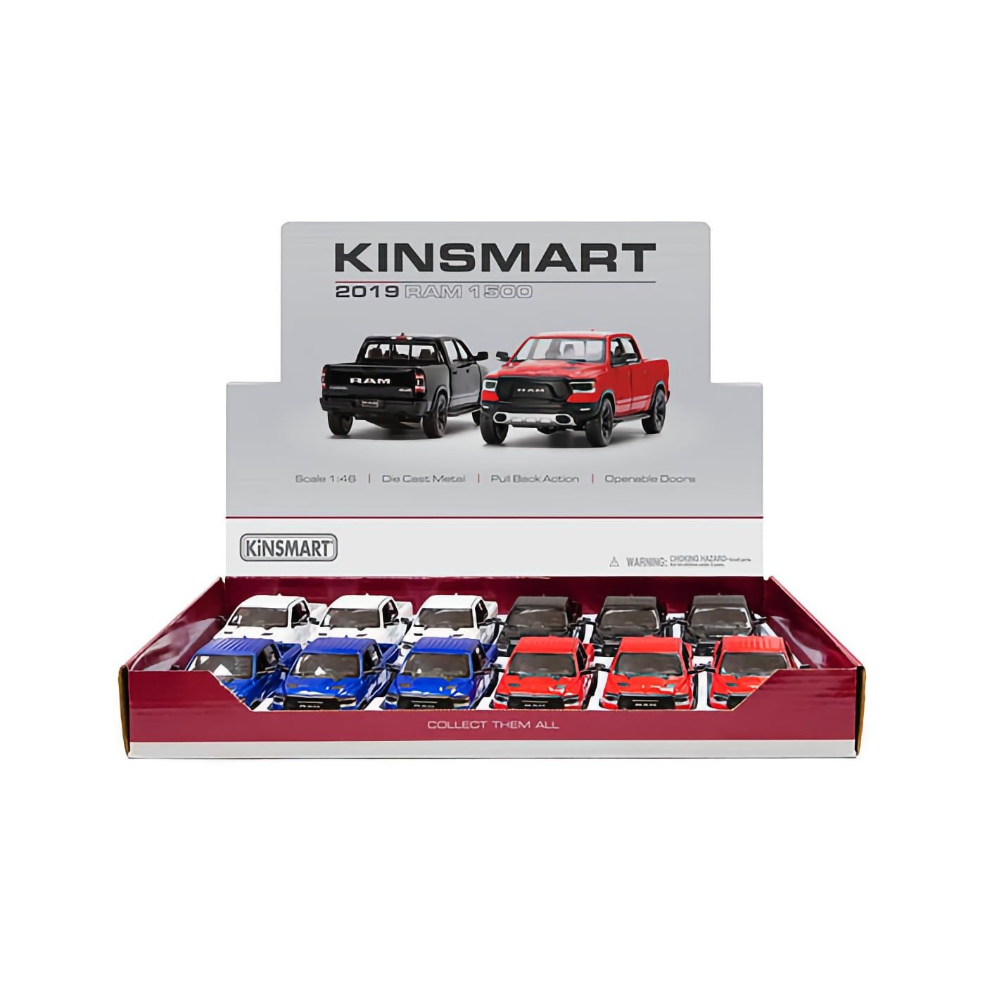 Fynd - 2019 RAM 1500 - Blå - Kinsmart - 1:46