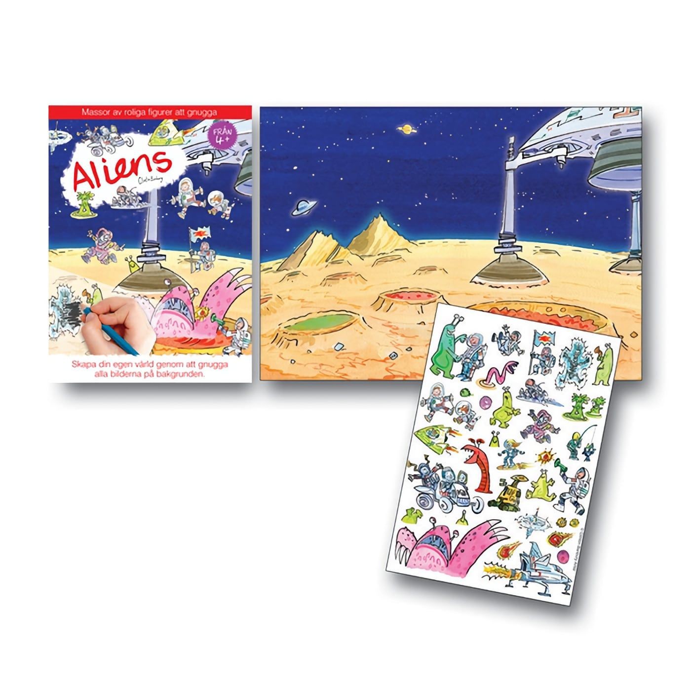 Gnuggisar Aliens - Scribble Down